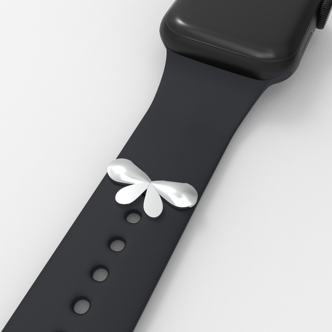 Watch Band Charms Stud Accrssory Decorative Loop Rings Christmas Gift ...