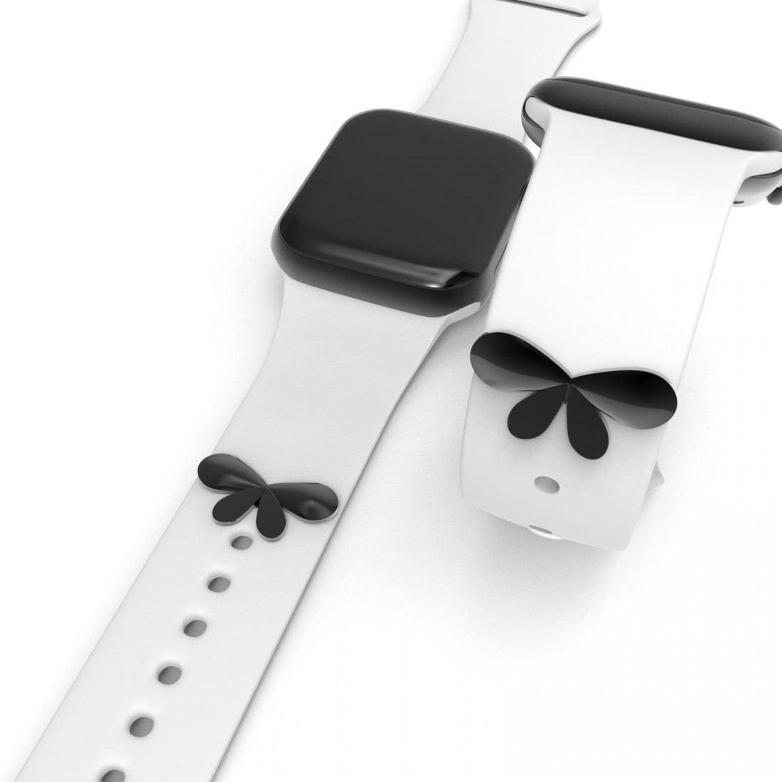 Watch Band Charms Stud Accrssory Decorative Loop Rings Christmas Gift ...