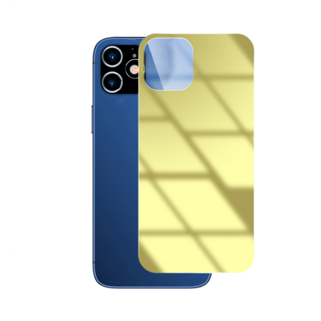 Back Screen Protector Compatible with iphone 12 Series, Rear Tempered ...