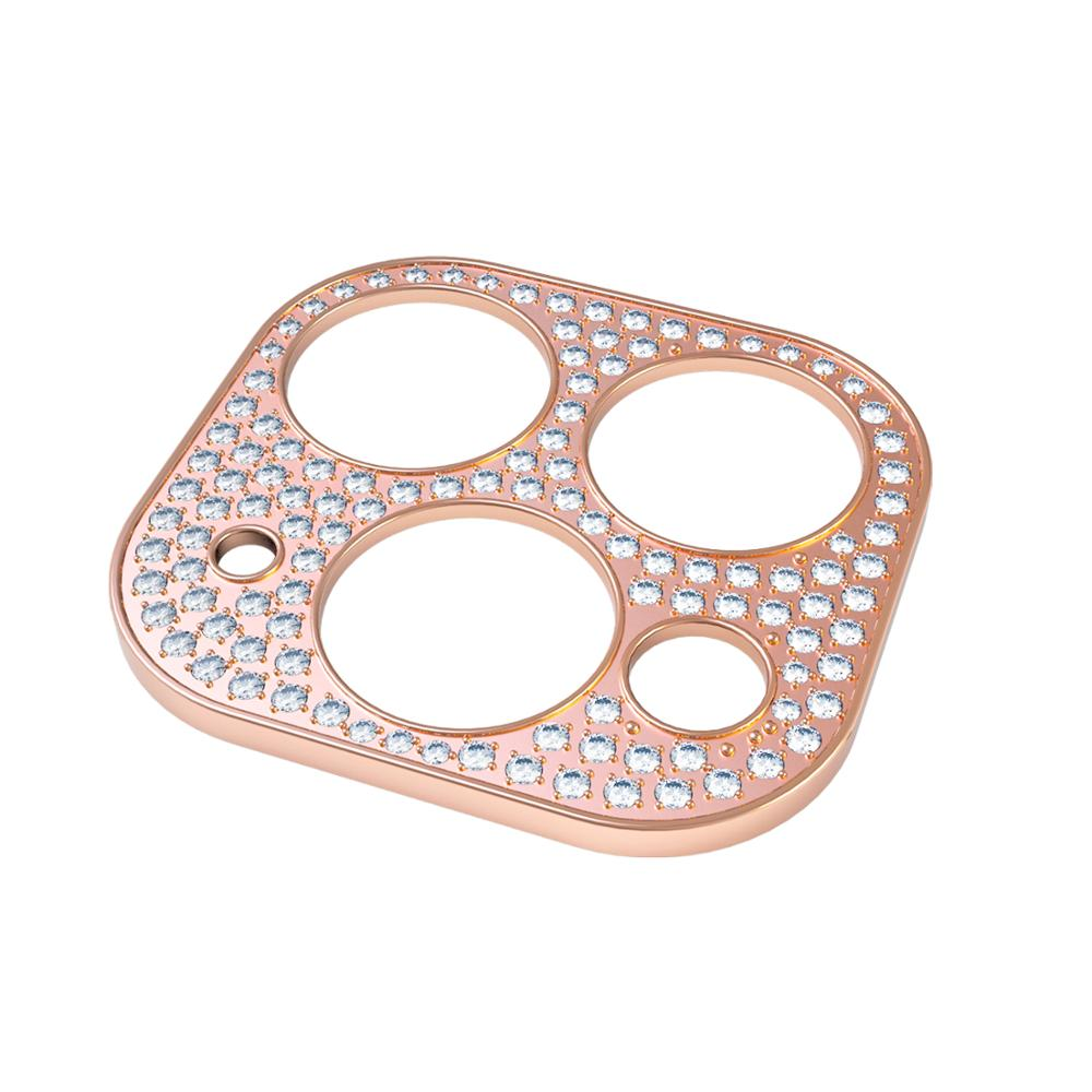3D Glitter Diamond Bling Rhinestone Camera Lens Protector For iPhone 11 ...
