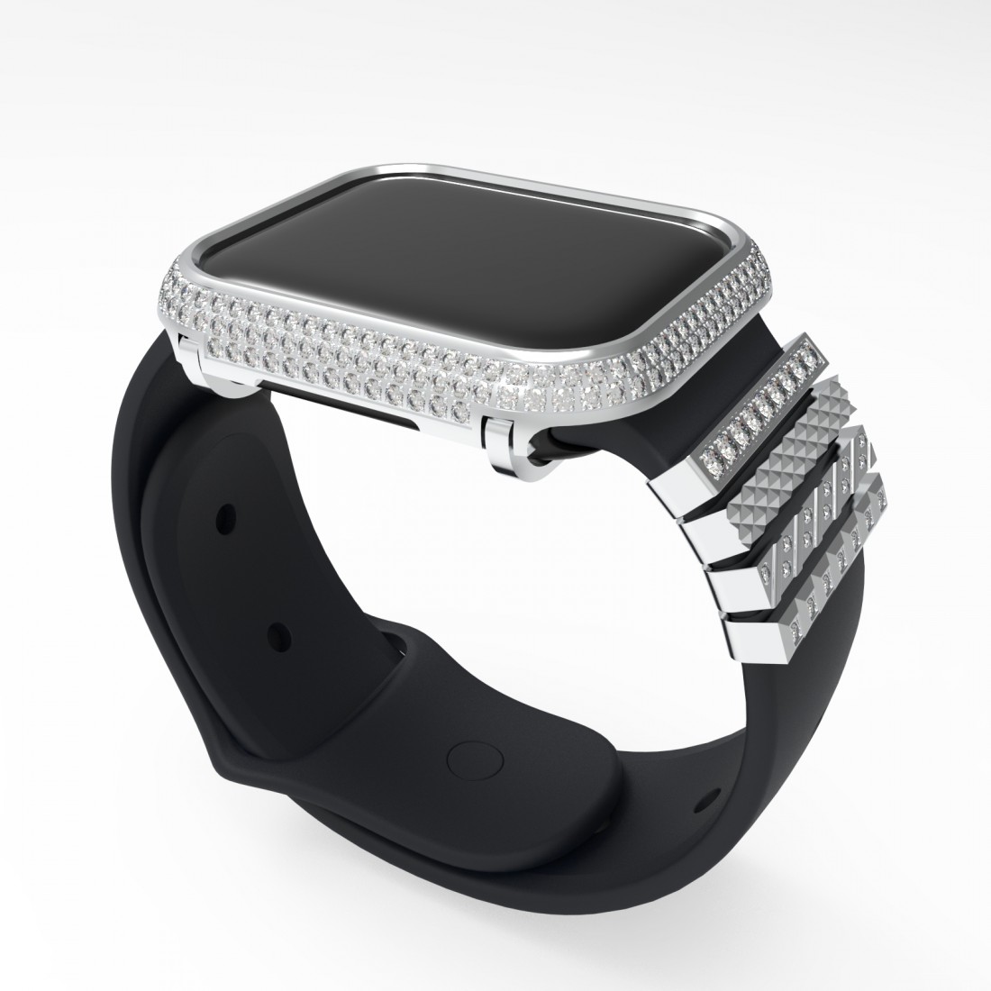 Diamond apple Watch bezel case Frame Valentine's Day Gift Protective ...